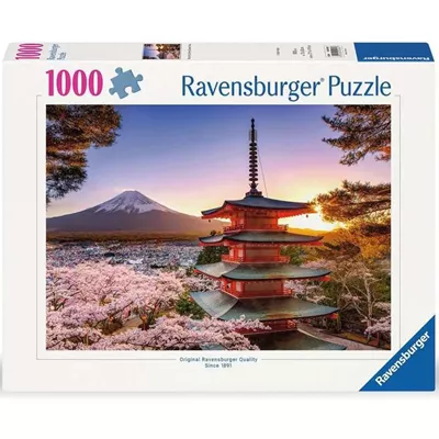 Ravensburger Ravensburger puzzle- Pogled na cvet trešnje Fuji 1000 kom (RA12000582)