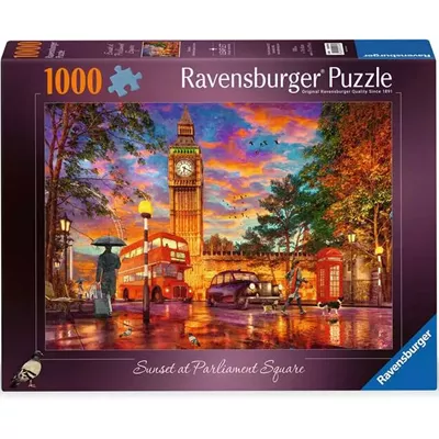 Ravensburger Ravensburger puzzle- Zalazak sunca na Parlament skveru 1000 kom (RA12000184)