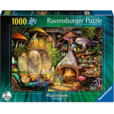 Ravensburger Ravensburger puzzle- Koliba od pečuraka 1000 kom (RA12001525)