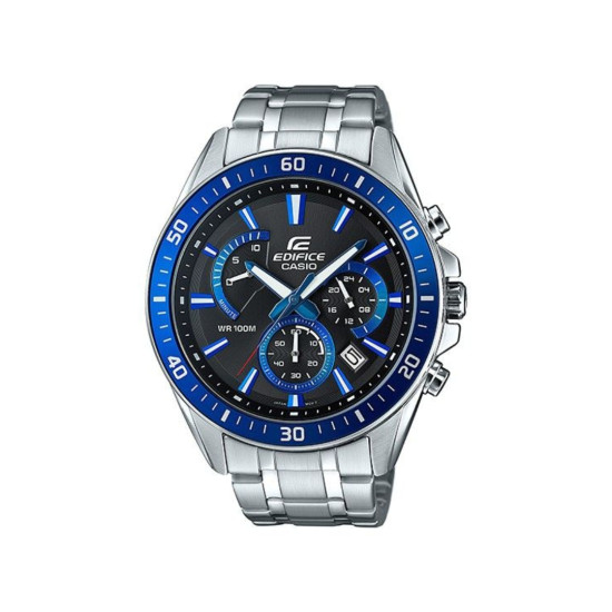 Casio Edifice EFR-552D-1A2 muški sat Chrono Classic Large Case Blue Dial 10ATM