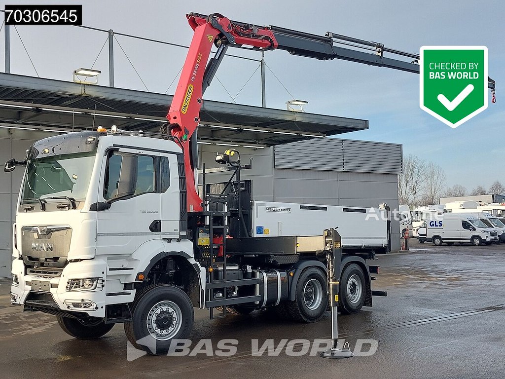 Novi MAN TGS 28.520 6X4 NEW Palfinger PK24001 SLD 5 Kran 2-way tipper Ret kiper