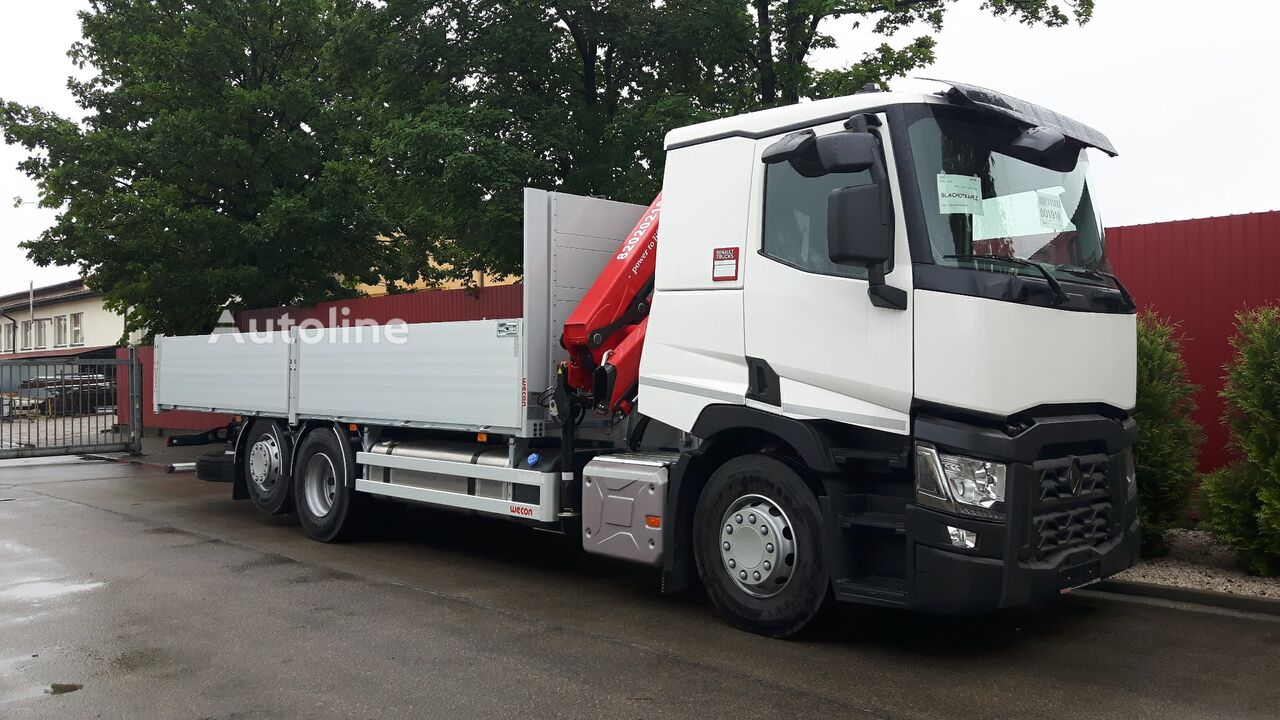 Novi Renault C P6X2 kamion s ravnom platformom