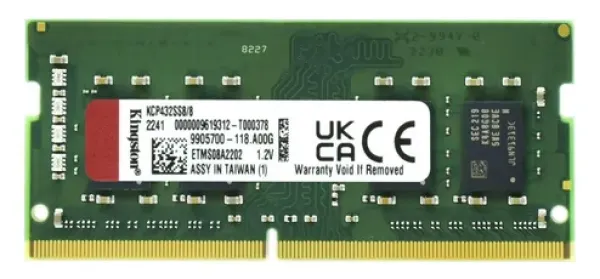 Nedefinisan RAM SODIMM DDR4 8GB 3200MHz Kingston KCP432SS6/8