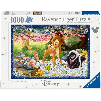 Ravensburger
RAVENSBURGER PUZZLE- BAMBI 1000 KOM (RA12000313)