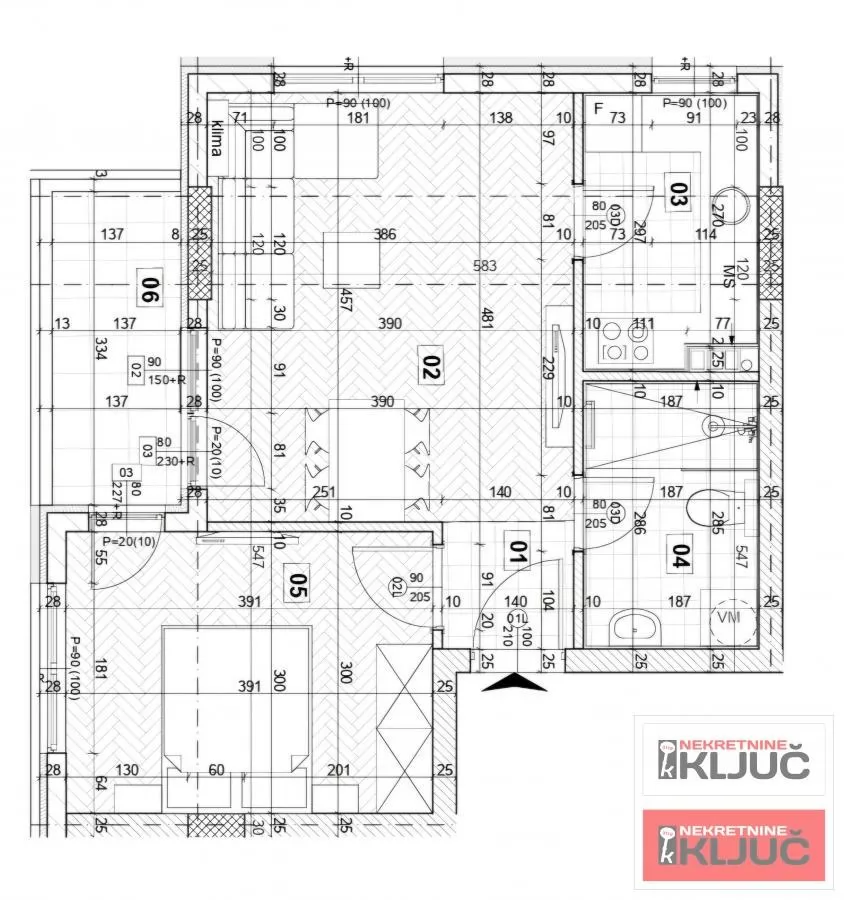 KOD LIDL-A, 46m2, Dvosoban sa pdv, Izgradnja