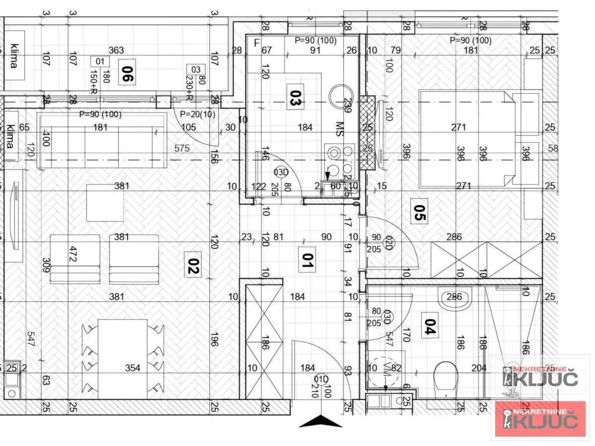 KOD LIDL-A, 47m2, Dvosoban sa pdv, Izgradnja