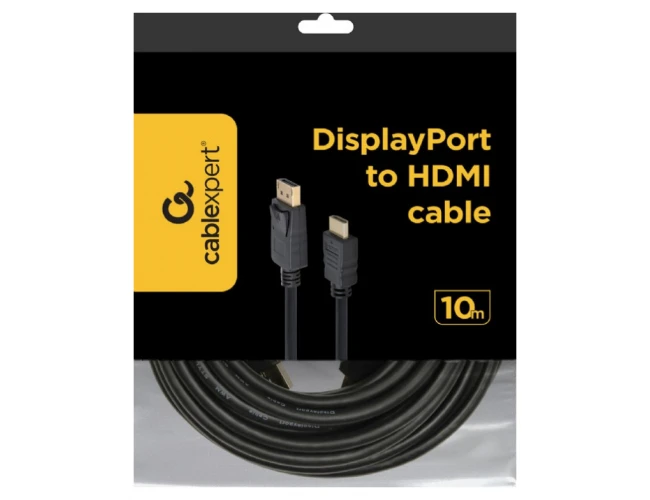 Gembird CC - DP - HDMI - 10M HDMI kablovi i adapteri - DisplayPort na HDMI, 10m