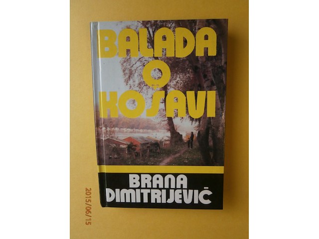Balada o Košavi, Brana Dimitrijević