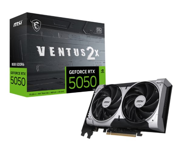 MSI GeForce RTX 5050 8G VENTUS 2X OC grafička karta