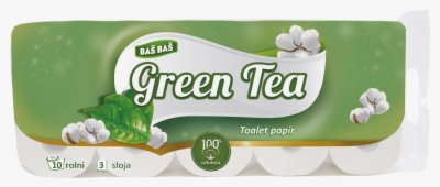 TOALETNI PAPIR 3SL PREMIUM GREEN TEA BAŠ BAŠ 10/1