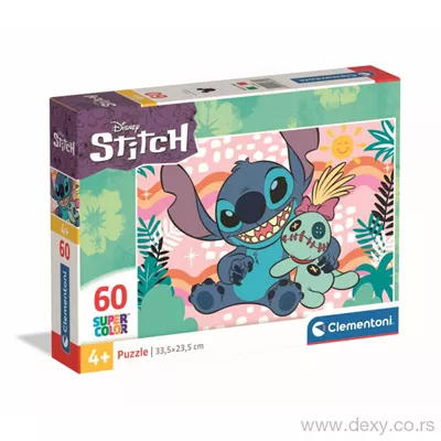 Clementoni CLEMENTONI PUZZLE 60 STITCH (CL26331)