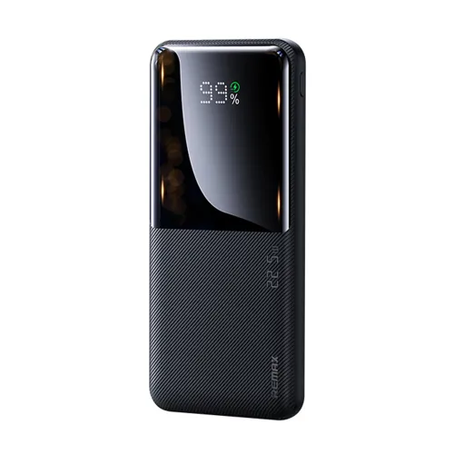 Power Bank prenosiva baterija Remax PD 20W+QC 22.5W fast RPP-622 10000mAh crni (MS)