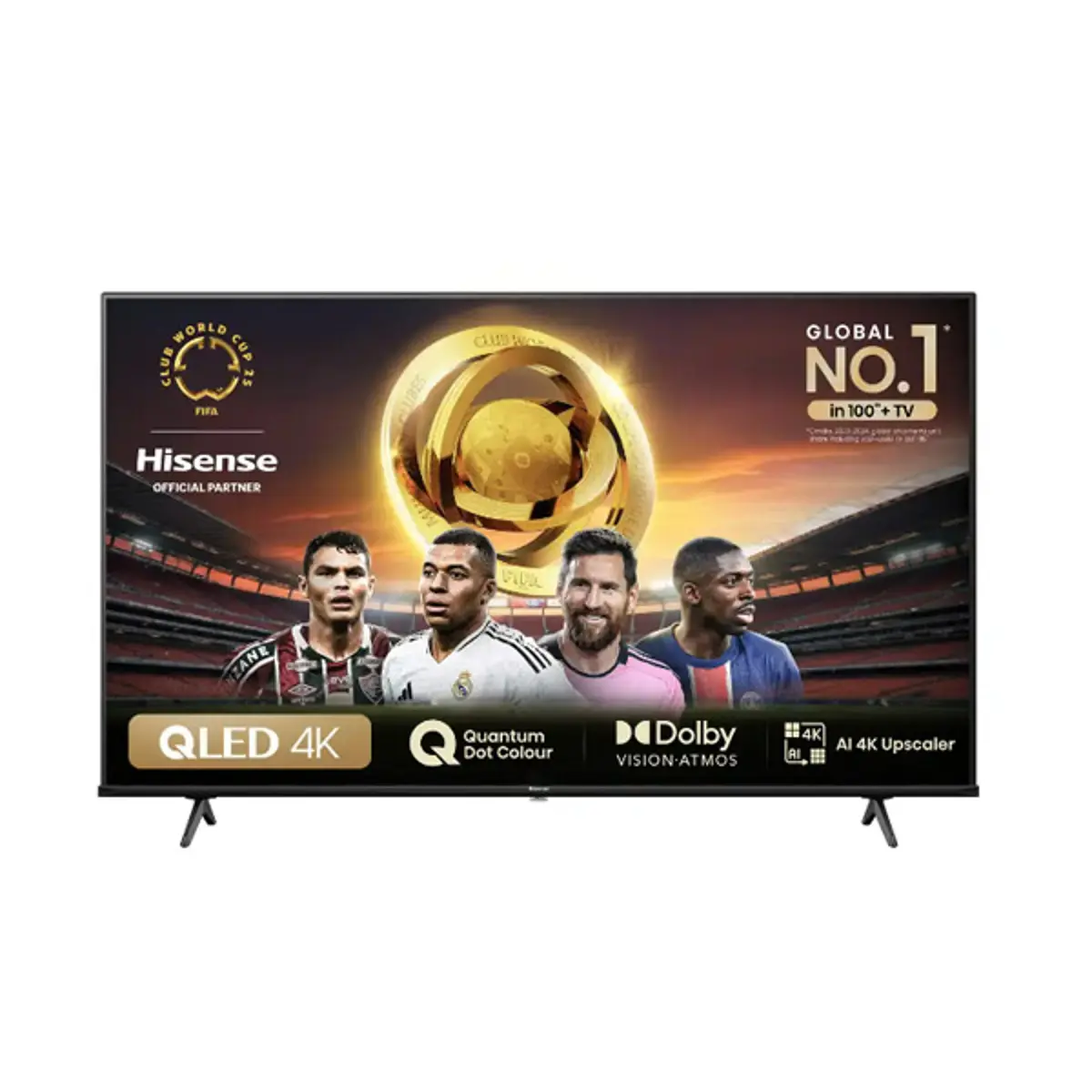 Televizor Hisense H55E7NQ Smart, QLED, 4K UHD, 55''(140 cm), DVB-T2/S2