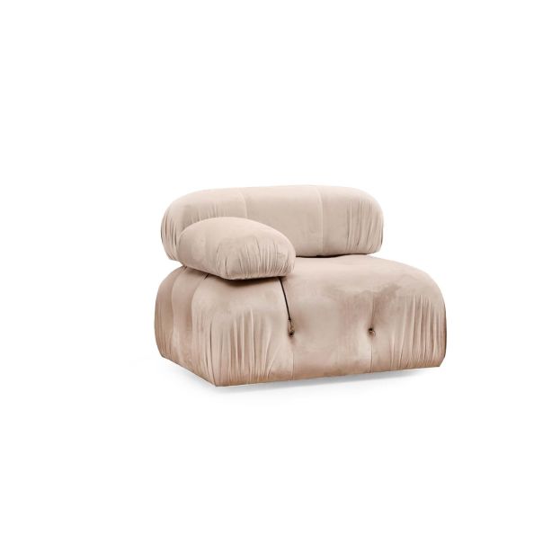 ATELIER DEL SOFA Ugaona fotelja Bubble L1, krem