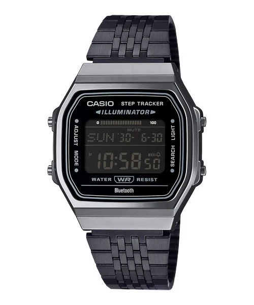 Casio Muški sat ABL-100WEGG-1B, Crno kućište, Sivi