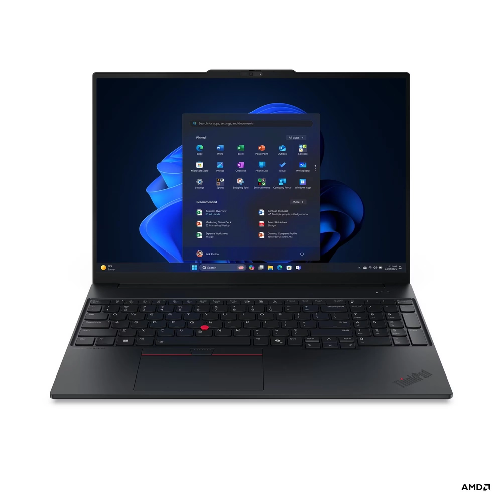 Lenovo 21ST0054YA ThinkPad E16 AMD G3 Ryzen 7 250 , 16GBDDR5, SSD 512GB, 16.0in 1920×1200, Radeon 780M