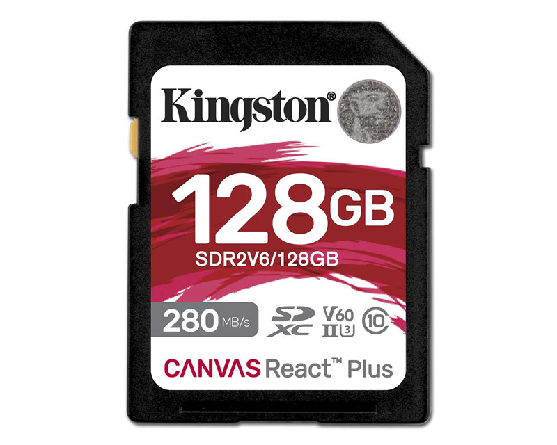 KINGSTON - Memorijska kartica SDR2V6/128GB 128GB SDXC UHS-II 280R/150W U3 V60