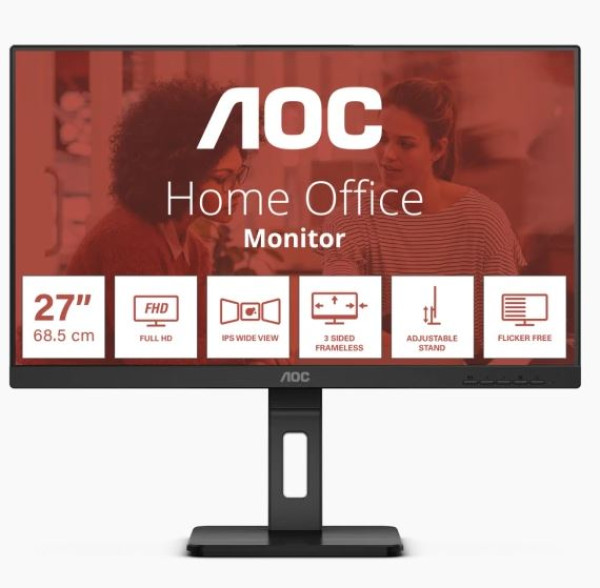 AOC Monitor 27E3QAF 27", IPS