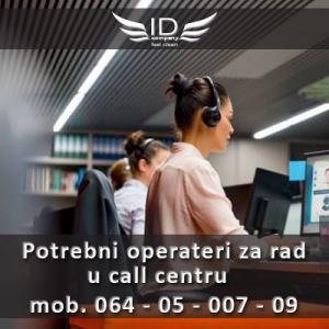 POTREBNI OPERATERI ZA RAD U CALL CENTRU