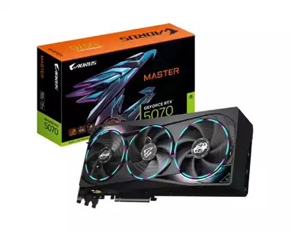 GIGABYTE nVidia GeForce RTX 5070 MASTER 12GB 192bit GV-N5070AORUS M-12GD rev. 1.0 grafička karta