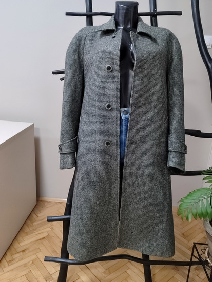 100% vuna, vintage kaput, France