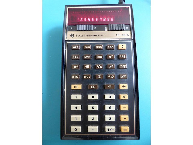Texas Instruments SR-50A - stari kalkulator iz 1975.god