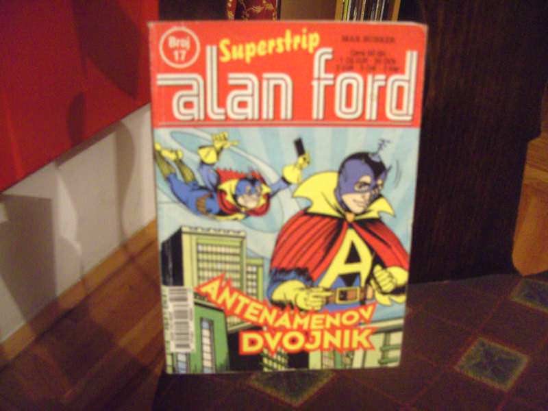 Alan Ford broj 17, Antenamonov dvojnik