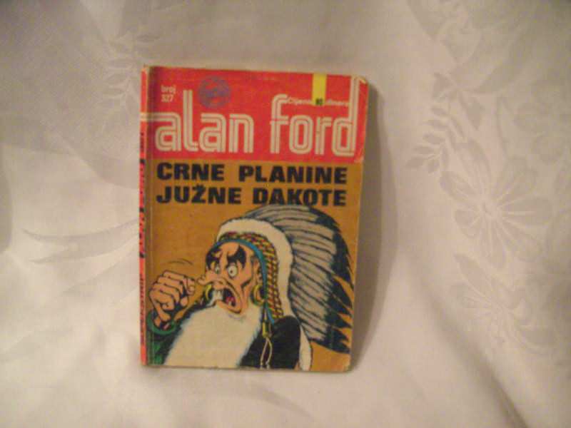 Alan Ford broj 327, Crne planine Južne Dakote