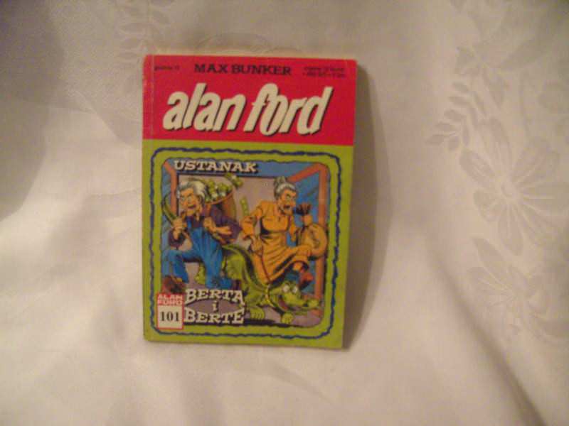 Alan Ford broj 101, Ustanak Betra i Berte