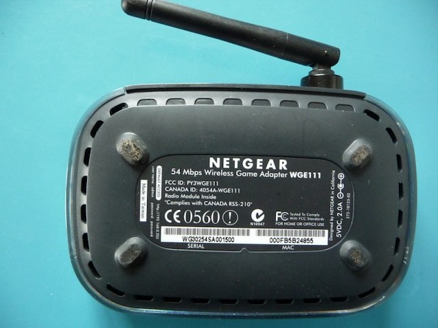 Netgear WGE111 54mbps Wireless Game Adapter
