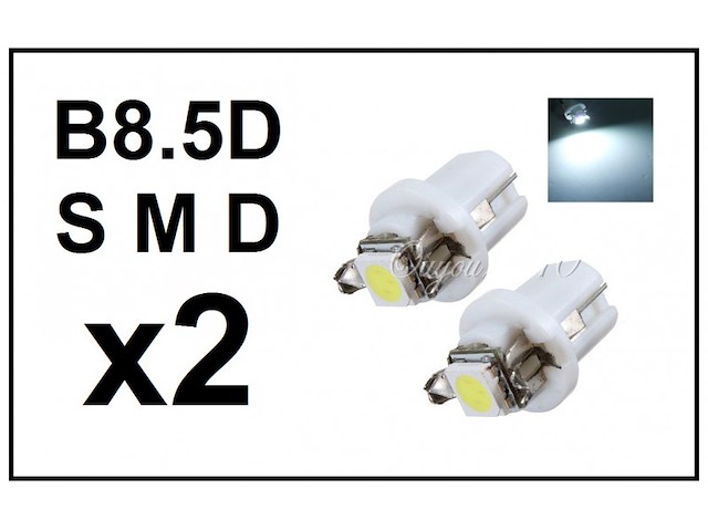 LED Sijalica - B8.5D za instrument tablu - 2 komada