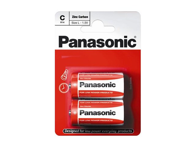 Baterije Panasonic R14 1,5V