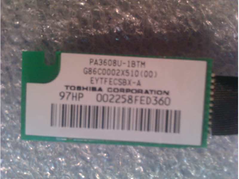 BLUETOOTH - BLUTUT ZA TOSHIBA LAPTOPOVE