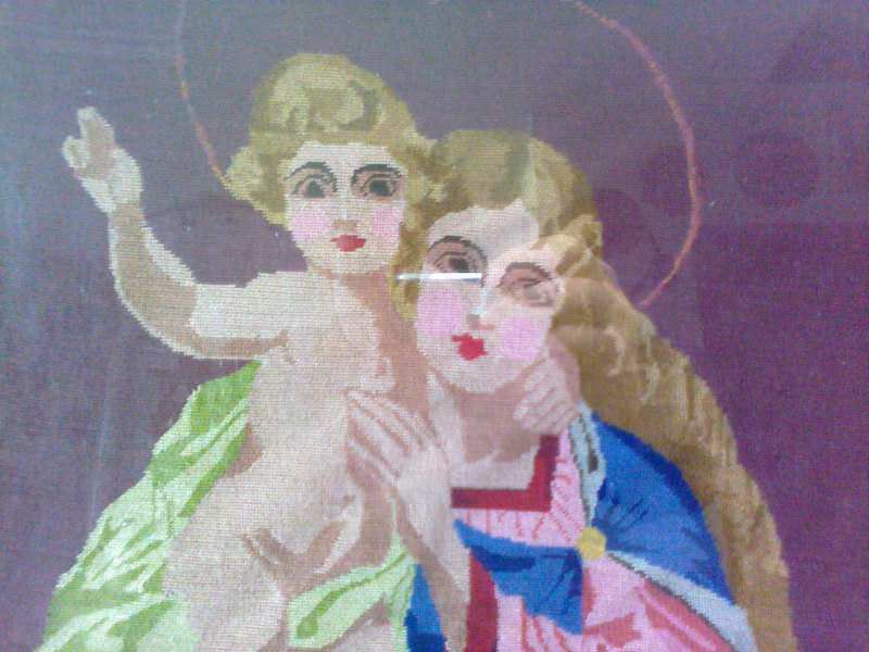 Goblen- Bogorodica sa Hristom