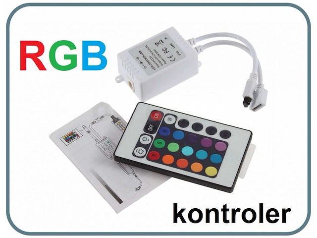 LED Kontroler sa daljinskim za RGB traku