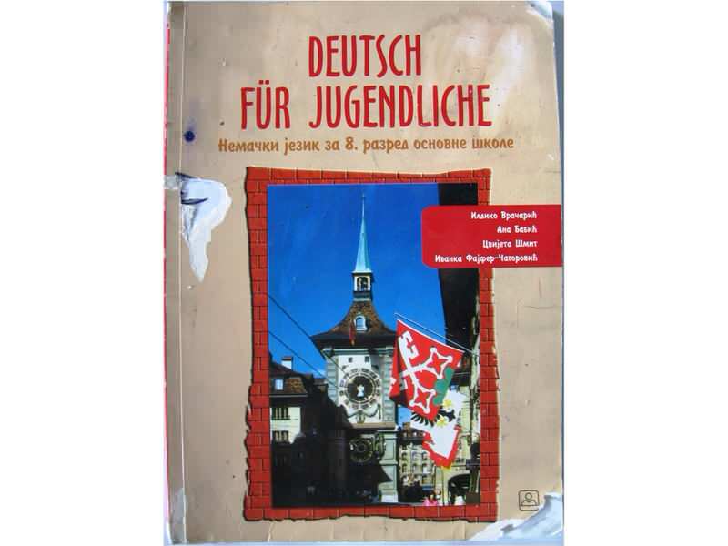 Nemački jezik za 8. r. osnovne škole - udžbenik