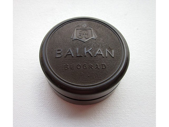 bakelitna kutija sa logom Balkan Beograd