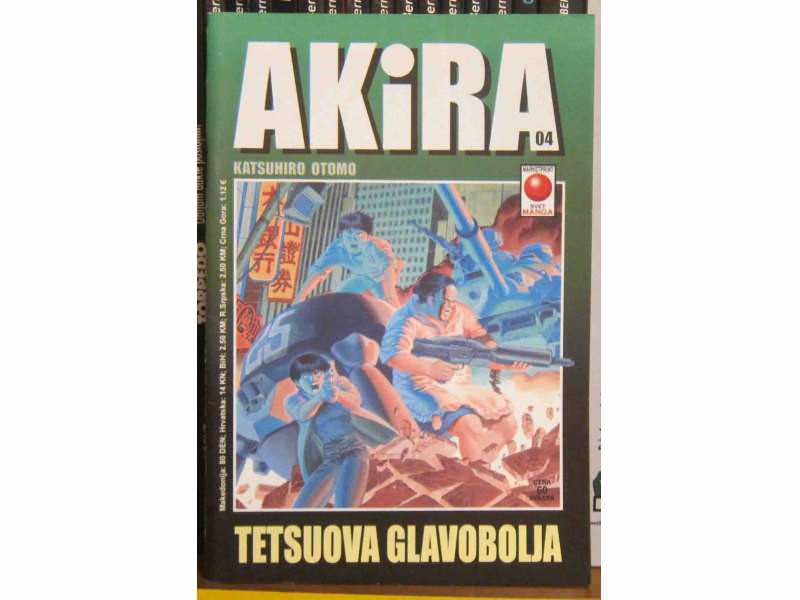 Akira 4  - Tetsuova glavobolja