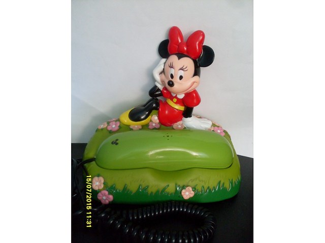Minnie Mouse telefon (original Disney)