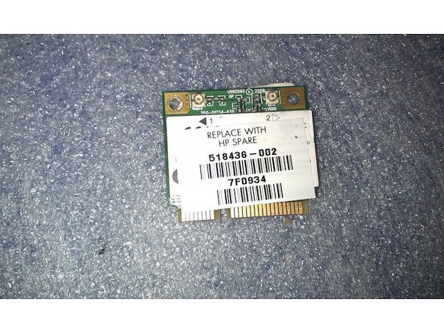 WIRELESS KARTICA ZA HP DV6 -1100 Serija