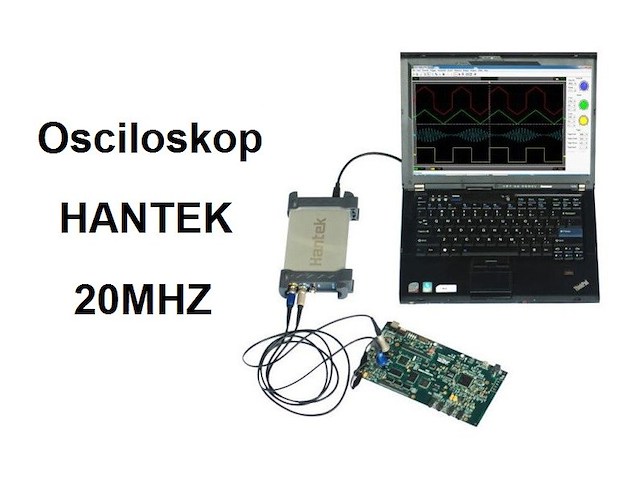 Osciloskop Hantek USB - dva kanala - 20MHz