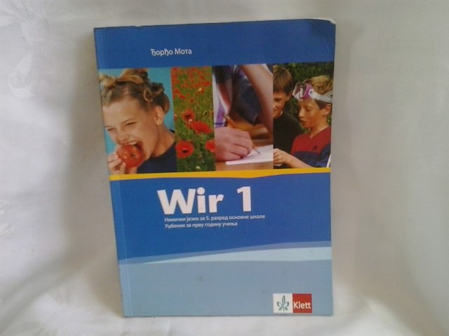 Wir 1 nemački jezik za 5 razred udžbenik i radna klett