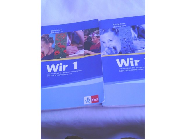 Wir 1 nemački jezik za 5 razred udžbenik i radna klett