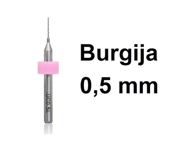 Burgija 0.5mm - Mikro burgija - 1 komad