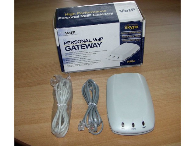 AU-600 Personal VoIP Gateway - SkyPE adapter