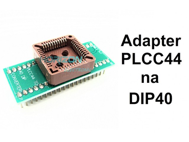 Adapter PLCC44 na DIP40