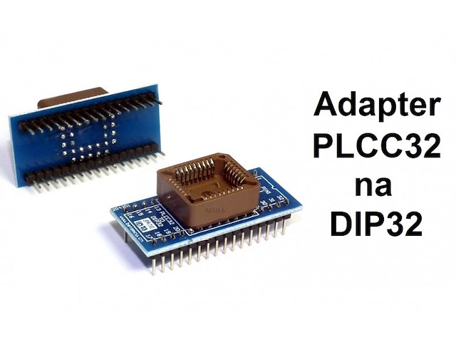 Adapter PLCC32 na DIP32