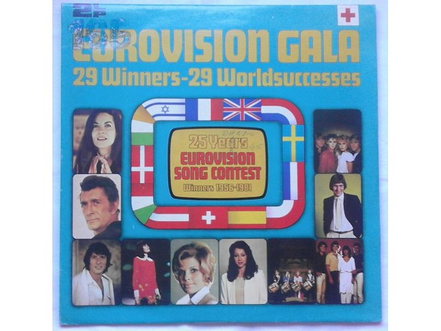 Eurovision Gala 29 Winners - 2LP winners 25 years