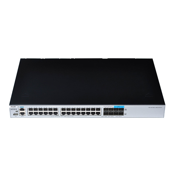 Ruijie RG-WS6024 19"/1U Wireless kontroler, 24xGE PoE+ 370W (2xCombo RJ-45/SFP) + 2x10G SFP+, konfigurisanje i upravljanje do 24 FIT AP-a (max 128), roming, Load Balancing & Sharing, CAPWAP, WIDS,...