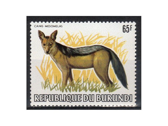 Burundi,Divlje životinje 65F 1982.,čisto